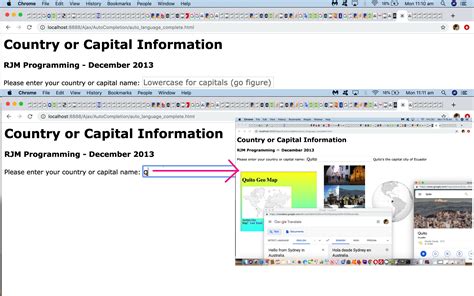 ajax auto completion internationalization capitals tutorial robert