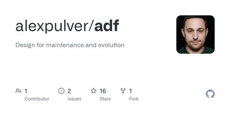 Alex Pulver On Linkedin Github Alexpulver Adf Design For Maintenance And Evolution