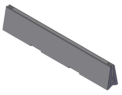 Wsdot 54” Single Slope Barrier Jensen Precast