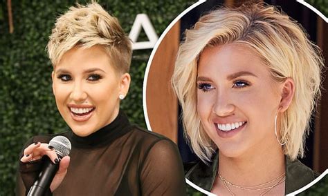 Savannah Chrisley Shows Off Miley Cyrus Inspired Pixie Haircut Daily