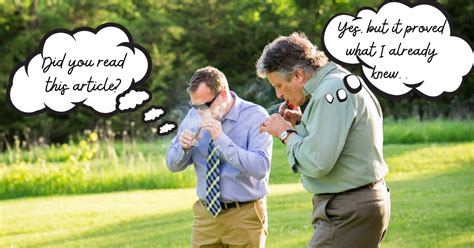 Predictive Confirmation Bias What S That Cigar Sense