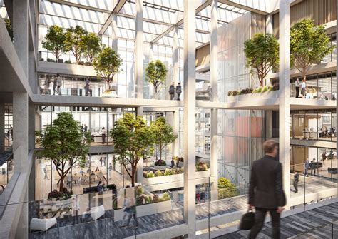 Gallery Of Foster Partners Designs IcÔne A New Office Complex In