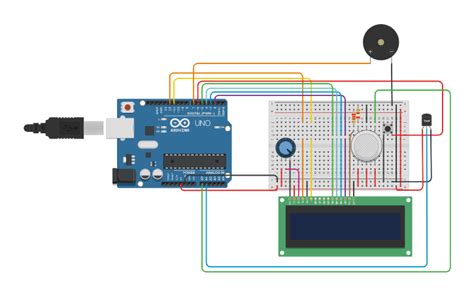 Circuit Design Smoke And Fire Alarm System Tinkercad
