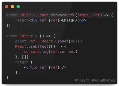一文搞定 React 的 Ref Liu的博客