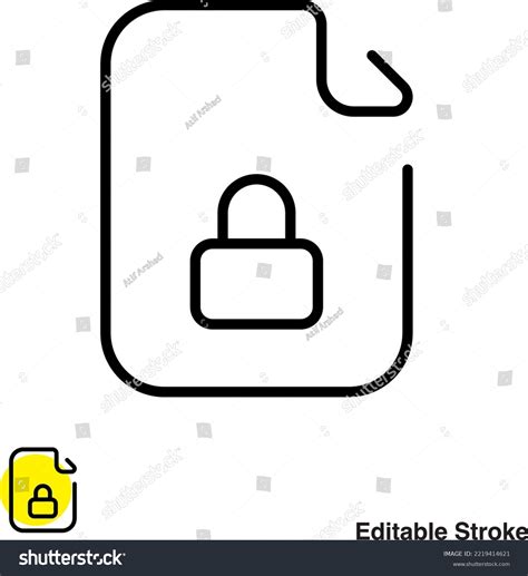 File Folder Document Paper Vector Line Stock Vector Royalty Free Shutterstock