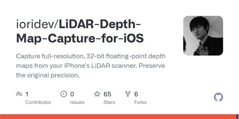GitHub Ioridev LiDAR Depth Map Capture For IOS Capture Full Resolution Bit Floating Point