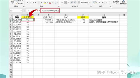 Excel 向上取整函数：向上取整不用愁4个函数轻松搞定~ 知乎