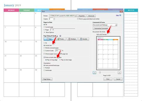 How To Print A Planner Inserts Back To Back Half Planner Inserts
