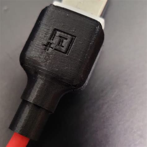 3d Printable One Plus Usb Cable Protector By Pranav Jain