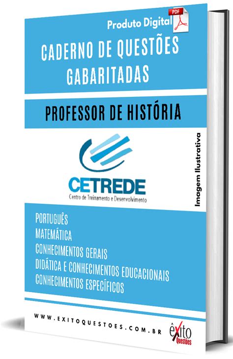 Caderno De QuestÕes Gabaritadas Professor De HistÓria Cetrede Êxito
