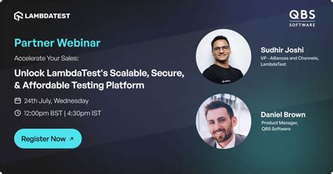 Lambdatest Webinar Boost Your Business Growth Lambdatest Posted On The Topic Linkedin