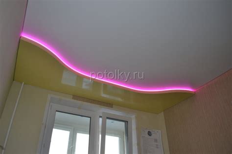 Двухуровневые натяжные потолки в Москве дизайнерская отделка интерьеров