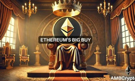 Ethereum Why 298 000 Eth Tokens Were Bought In Just 24 Hours Ambcrypto