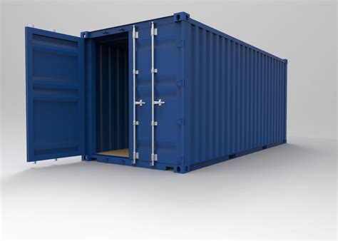 Container 3d Model In Shipping Containers 3dexport