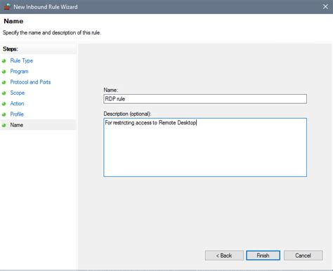 Locking Down Remote Desktop RDP Fraction Servers
