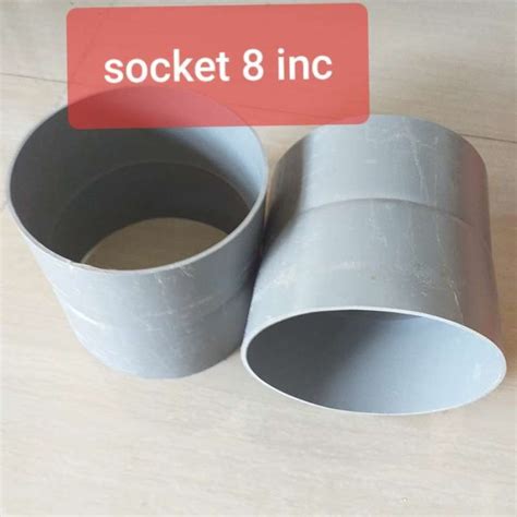 Promo Fitting Pvc Socket 8 Insambungan Pipa Pvc Socket 8 Inc Atau Sock 8 Inc Diskon 17 Di