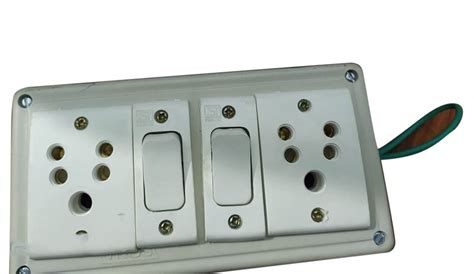 6A Plastic 4 Way Switch Board Module Size 4M 1 At 75 Piece In Patna ID 22736747288