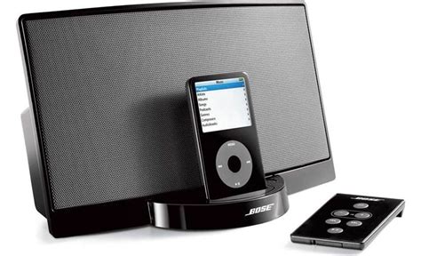 Bose® Sounddock® Black Powered Speaker System For Ipod® At Crutchfield