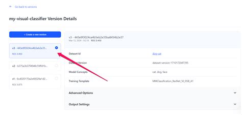 Create And Manage Model Versions Clarifai Docs