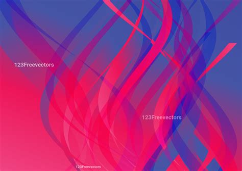 Pink And Blue Abstract Gradient Vertical Wavy Background