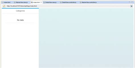Sap M Splitapp Demo Application In Sapui5 Part1