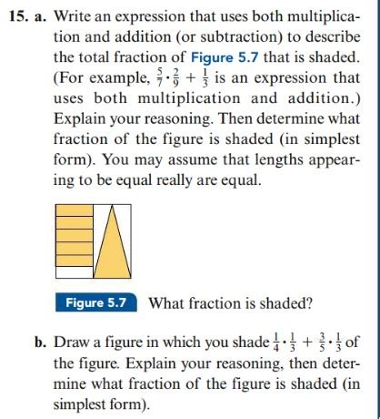 Solved 5 A Write An Expression That Uses Both Chegg Com
