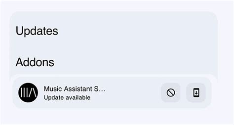 Update Card Showing Available Updates Categorized Dashboards