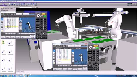 Visual Components Robot Simulation With Denso Wave Vrc Youtube