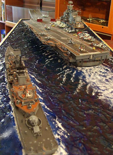 Scale Model Ships On Display