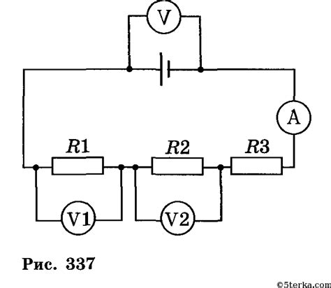 1373° Как изменятся показания измерительных приборов в цепи схема которой изображена на