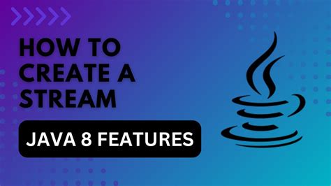 13 How To Create A Stream Java For Beginners Javacharya Youtube