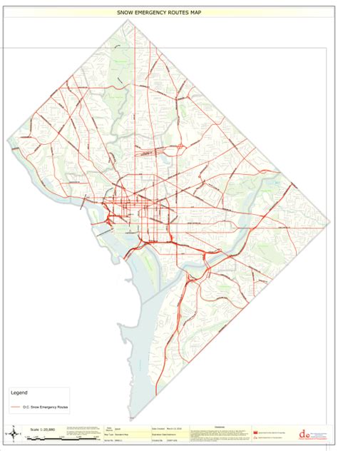 Snow Emergency Route Dc District Activates Emergency Routes