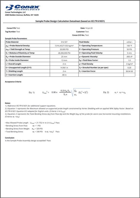 Wake Frequency Solution Builder™ Conax Technologies