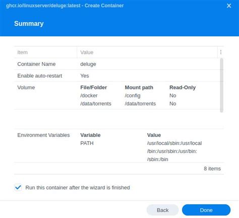 Deluge In Docker On A Synology Nas Drfrankensteins Tech Stuff