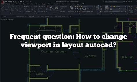 Frequent Question How To Change Viewport In Layout Autocad