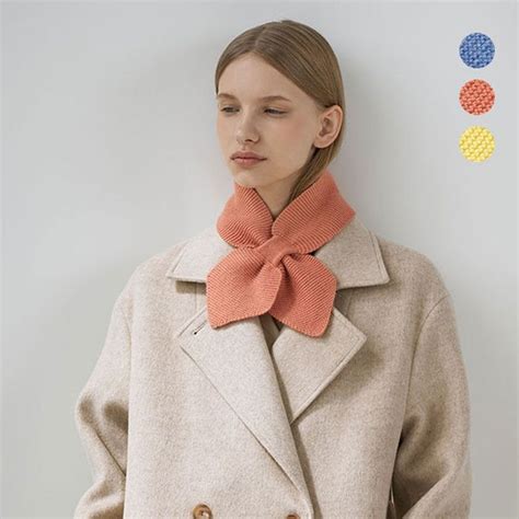 [22fw] 메리쿱 캐시미어 쁘띠 컬러 머플러 3color 감도 깊은 취향 셀렉트샵 29cm