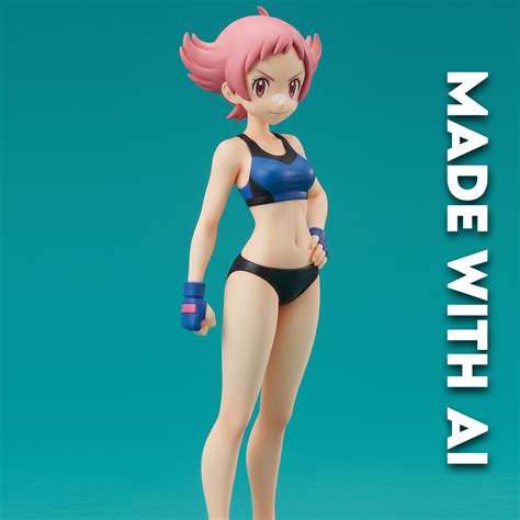 🐉 Pokemon Maylene・ Stl File For 3d Printing・cults