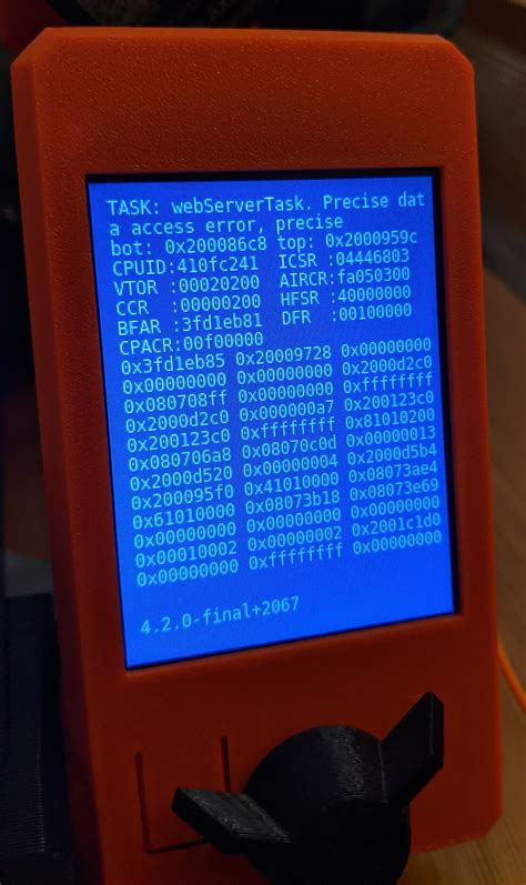 Printing Crashed With Message Webservertask Precise Data Access Error Precise Bot Any Ideas
