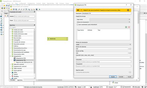 The Tin Interpolation Tool Does Not Work Within The Processing Models In Qgis 3 2 Geographic