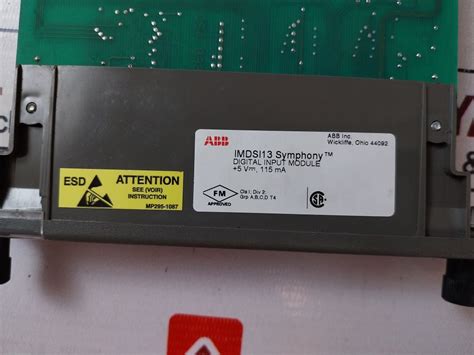 Abb Imdsi13 Digital Input Module 2448125vdc Aeliya Marine