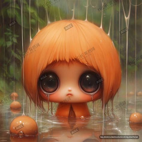 Ai创作图流泪的玩具娃娃 Q版儿插 Q版娃娃萌娃 治愈系儿插 我的世界在下雨 蘑菇下的小姑娘 萌版玩偶动画动漫形象 大头娃娃唯美图片 小女孩儿插 Q版卡通娃娃 Q版水滴 Q版萌娃 原创小野人