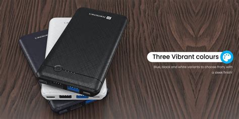 Foxy In Buy Portronics Power Brick II MAh Power Bank Online In India On Foxy Free