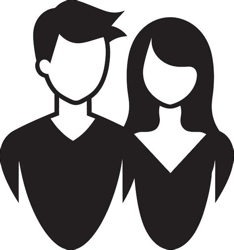 Premium Vector Artistic Narratives Couple Vector Illustration