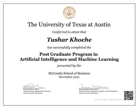 Tushar Khoche On Linkedin Greatlearning Aiml Ai Machinelearning