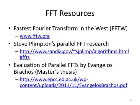 Ppt Fast Finite Fourier Transforms Ffts Powerpoint Presentation