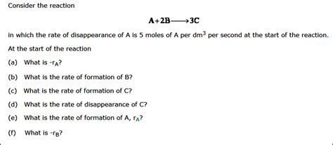 Solved Consider The Reaction A B C In Which The Rate Of Chegg Com