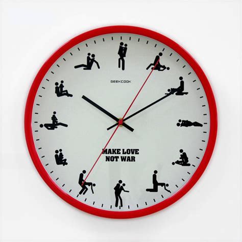 Sex Time Wall Clock