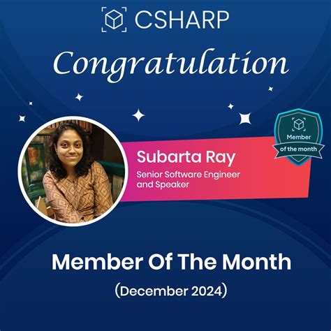 C Corner On Linkedin Memberofthemonth Csharpcorner Community