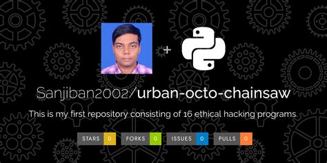 GitHub Sanjiban Urban Octo Chainsaw This Is My First Repository Consisting Of Ethical