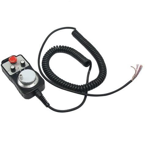 6 Axis Cnc Mpg Pendant Handwheel And Emergency Stop For Siemens Fagor Gsk